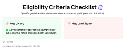 GORE PV1 Device for Pulmonary Valve Dysfunction Clinical Trial 2025 | Power