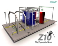 Drive Through Fleet Car Wash Systems - KKE Wash Systems International