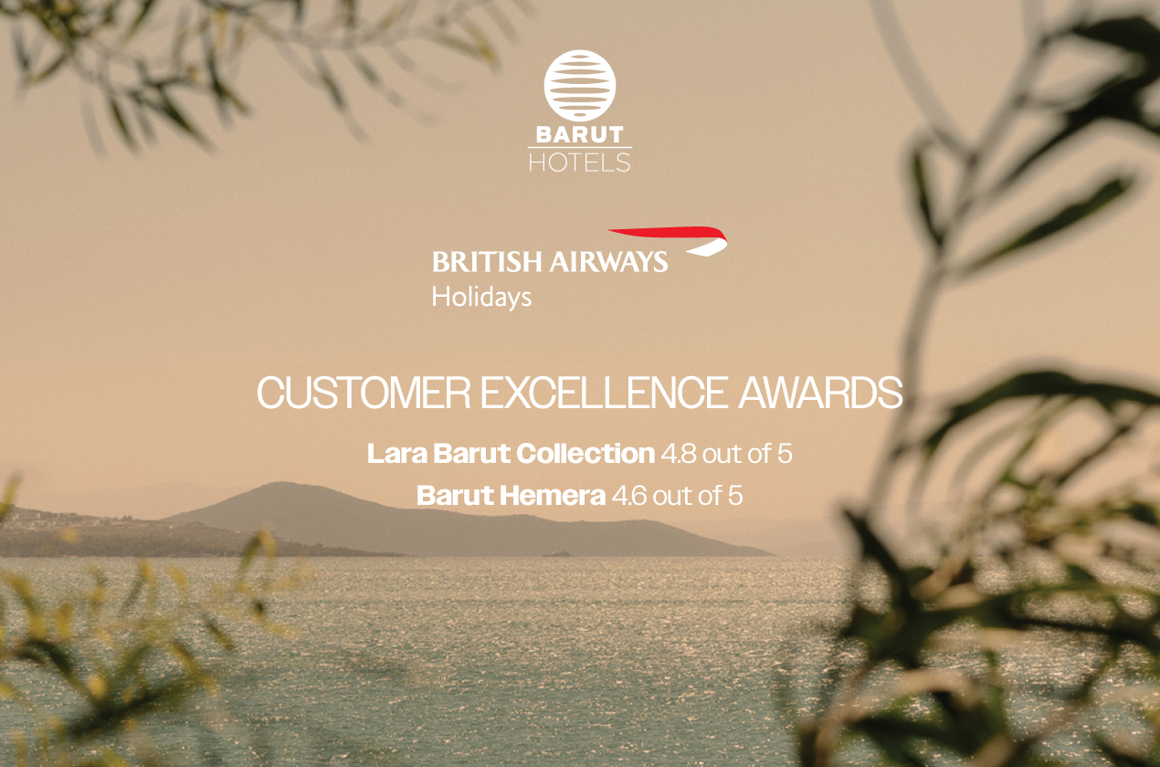 Double Award for Barut Hotels from British Airways Holidays