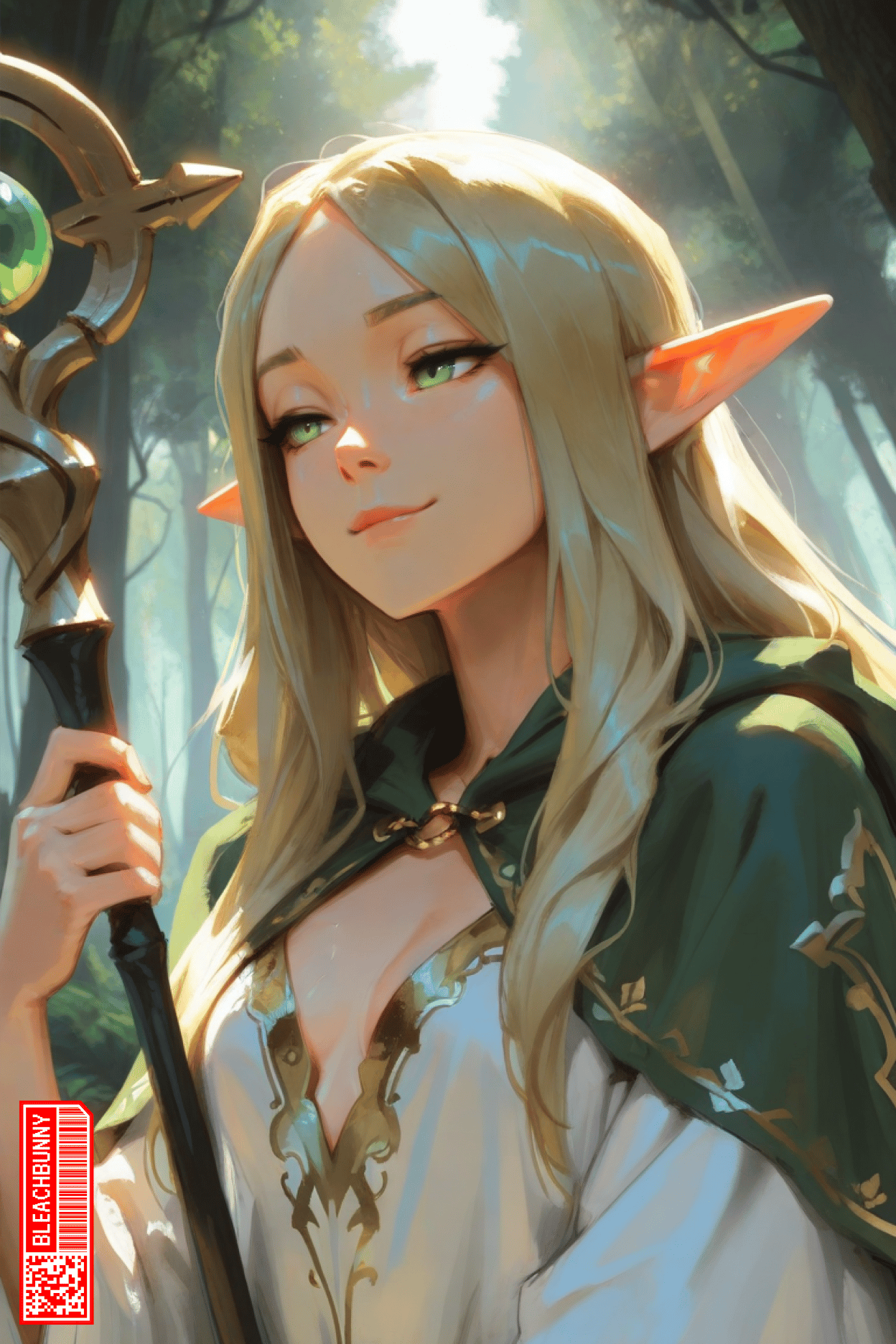 Ambriel Dawnspark 🐇 Smug Elven Mage - WyvernChat