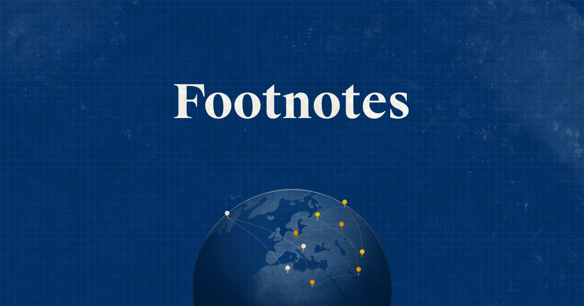 Footnotes | The Network State