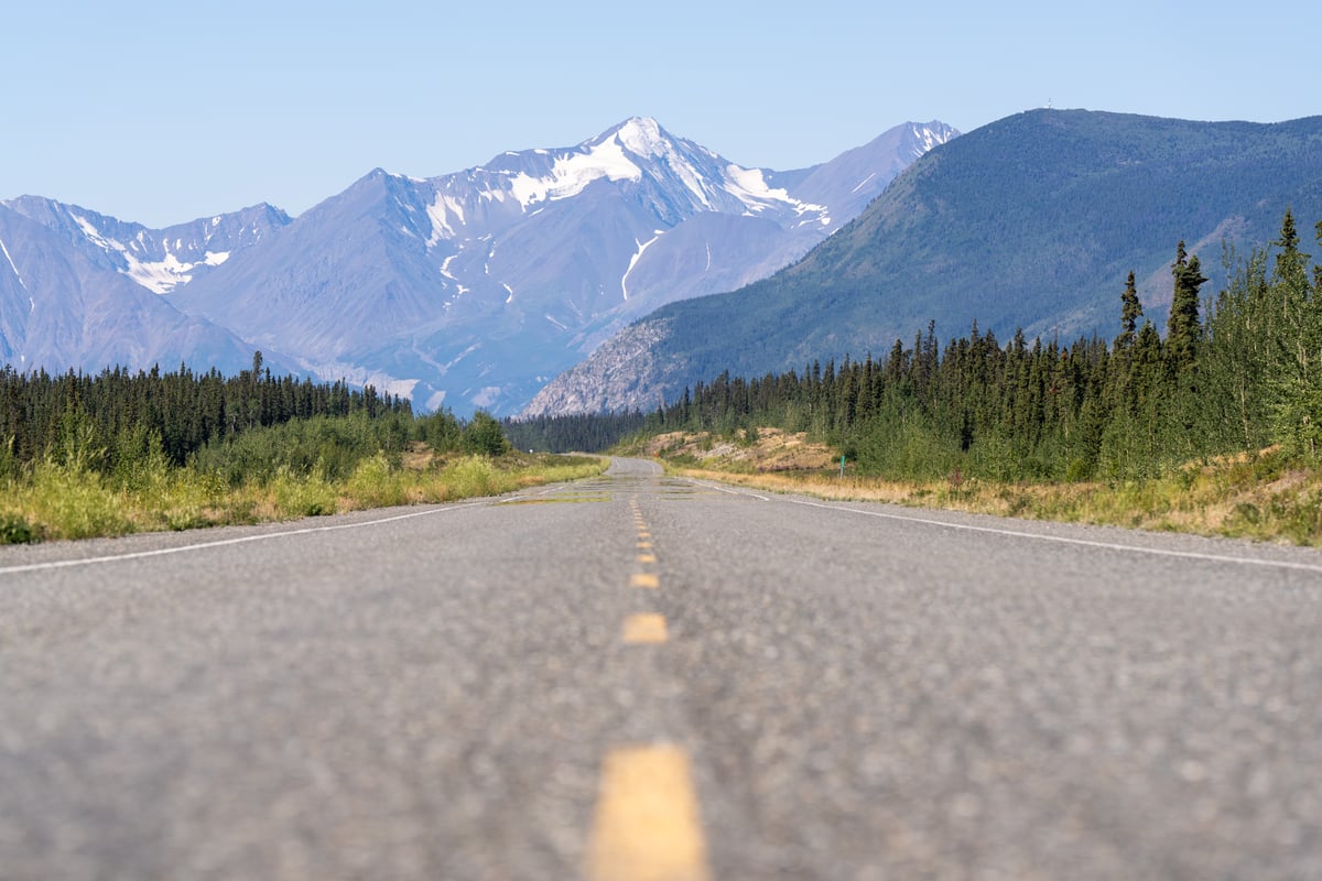 Rijd de Alaska Highway van Dawson Creek naar Delta Junction | Een ...
