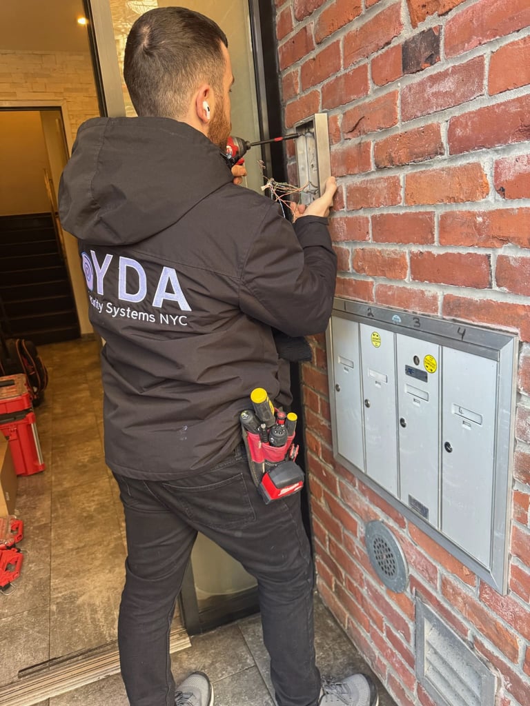 Looking for Intercom Installation Near You? Here's What to Know First - YDA Security Systems NYC