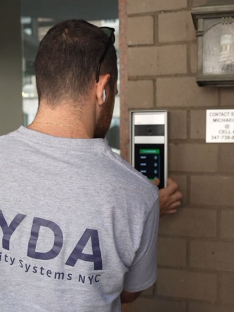 Commercial Intercom System & Door Buzzer Installation in NYC - YDA Security Systems NYC