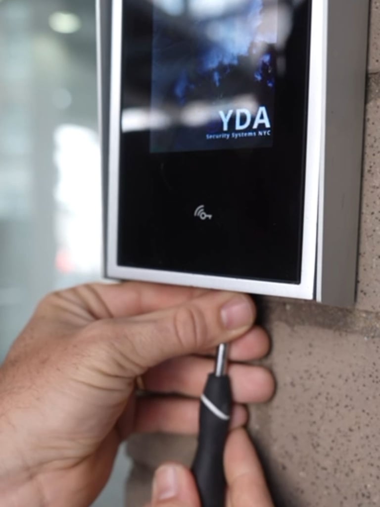 Commercial Intercom System & Door Buzzer Installation in NYC - YDA Security Systems NYC