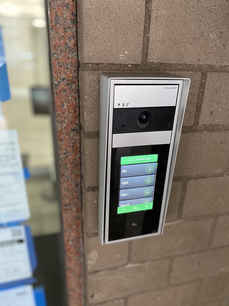 Comelit Intercom Systems Installation - YDA Security Systems NYC