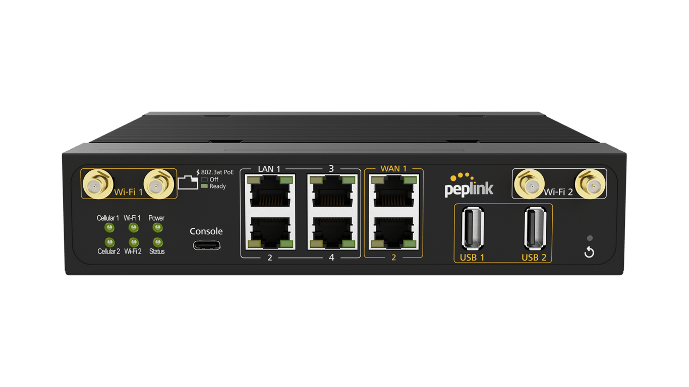 MBX Mini 5G. 成果を最大化するために設計 - Peplink