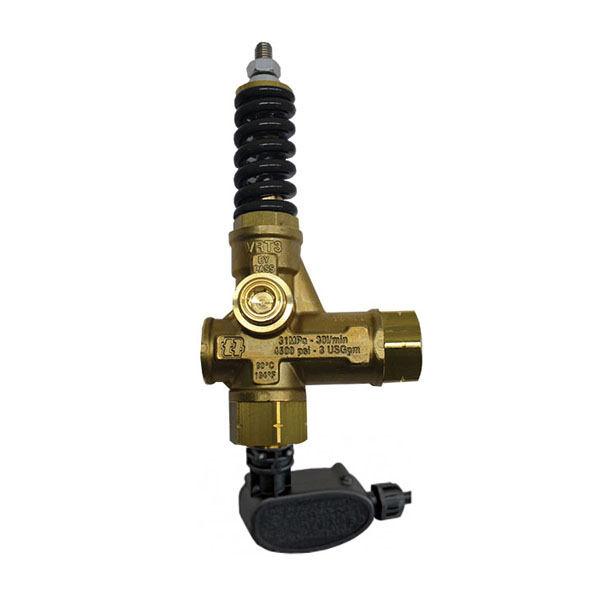 VRT3 Unloader Valve w/ Switch, Black, 4500 PSI 8.0 GPM, Mecline - Shop ...