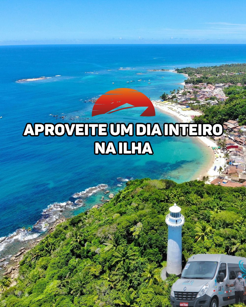 Day Use para Morro de São Paulo - Conheça a ilha em um dia!