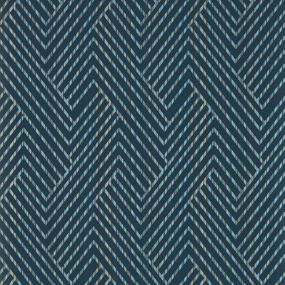 Grassetto Midnight by Clarke & Clarke - Wallpaper - W0181/04 ...