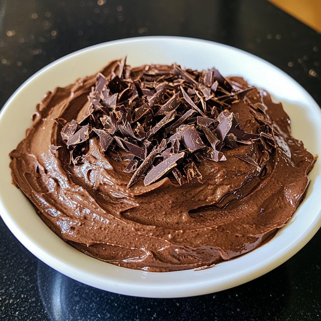 Schokoladen Mousse - Kochkunstwerk