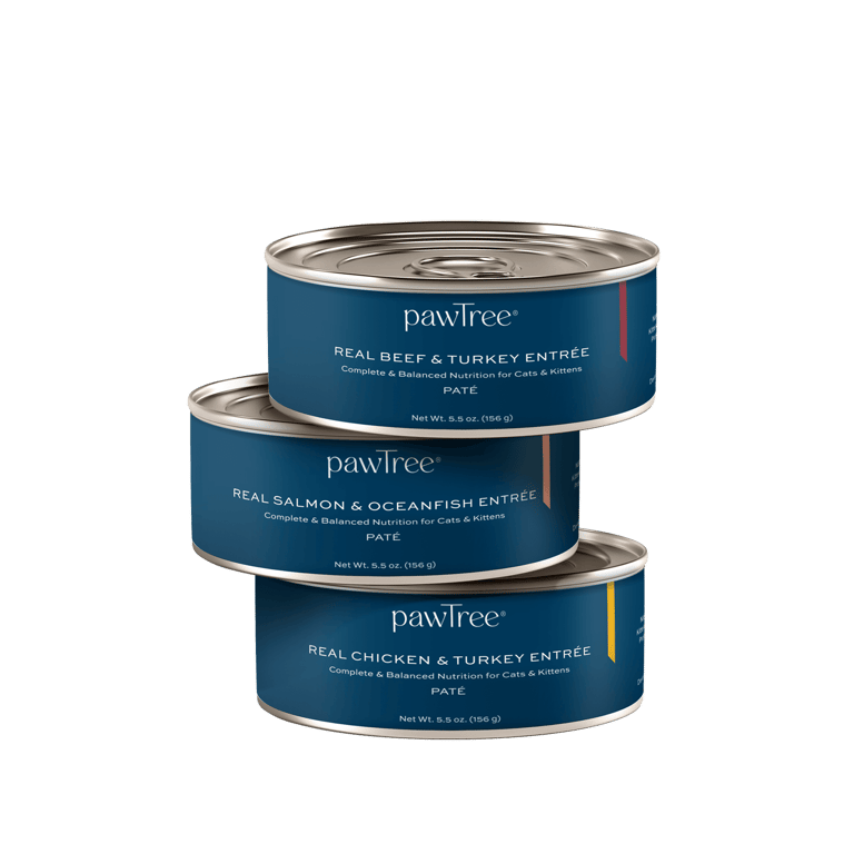 Variety Sample 3-Pack Canned Cat Food Pâté - pawTree
