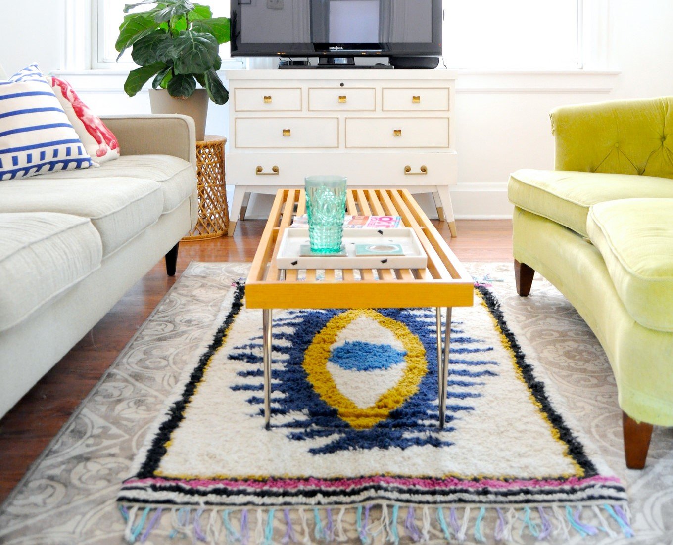 hide problems under the rug