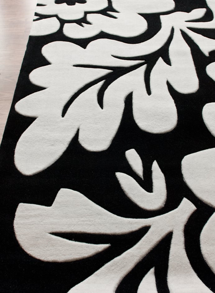 Top 10 Black & White Rug Ideas to Demand The Attention of a Room ...