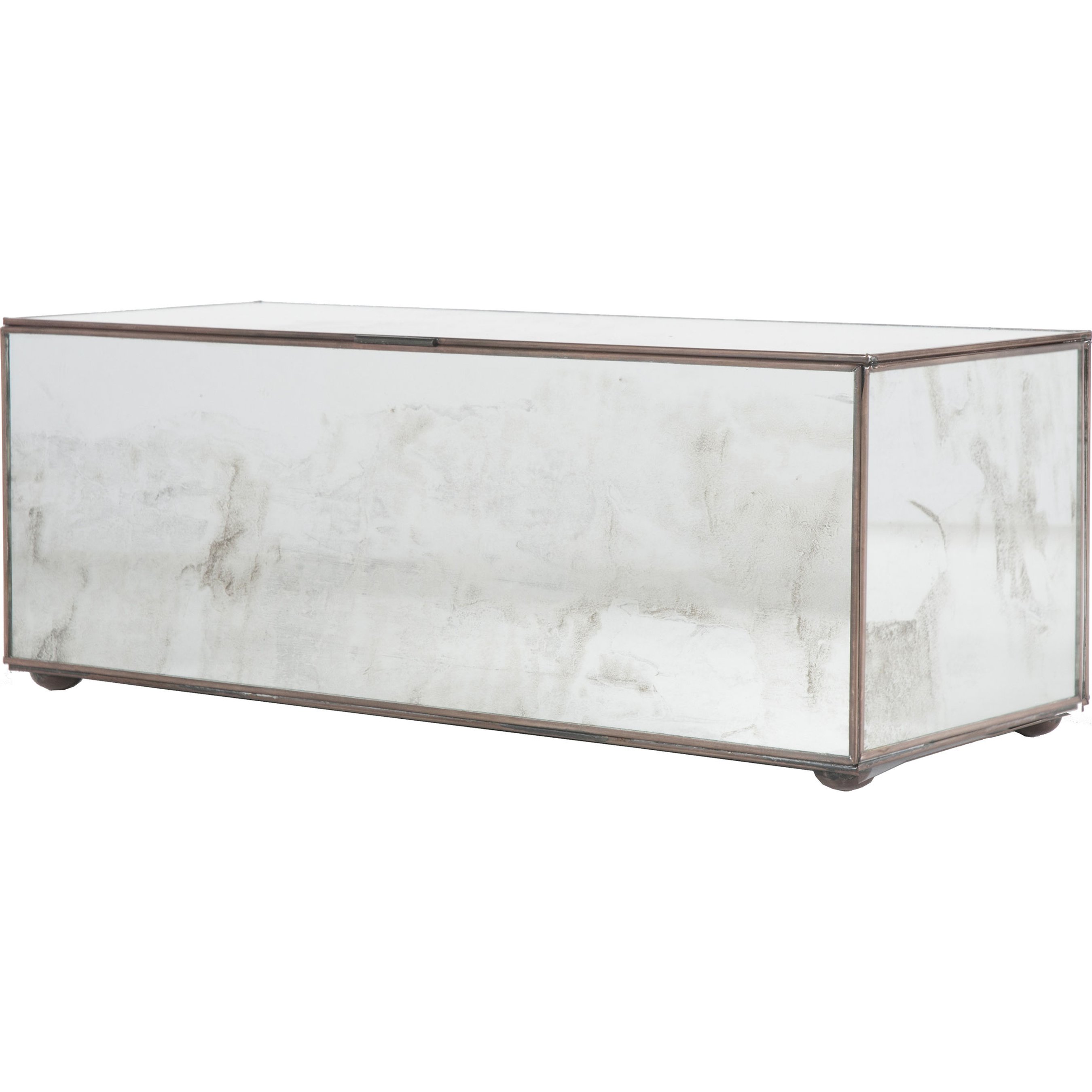 Worlds Away Antique Mirrored Box | Layla Grayce