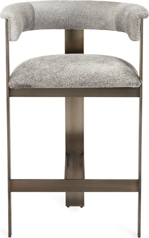 Interlude Home Darcy Hide Bar Stool | Layla Grayce