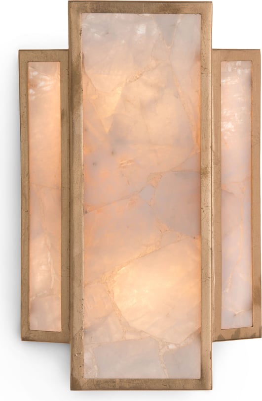 John-Richard Calcite Panel Wall Sconce | Layla Grayce