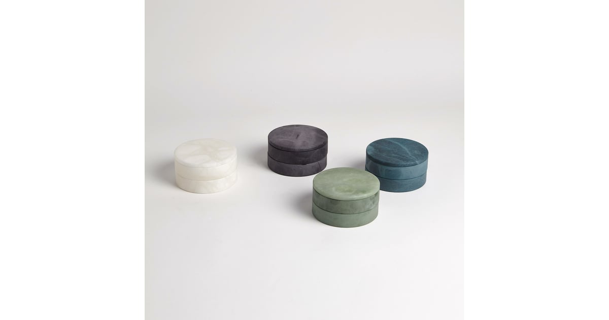 Global Views Alabaster Swivel Box | Layla Grayce