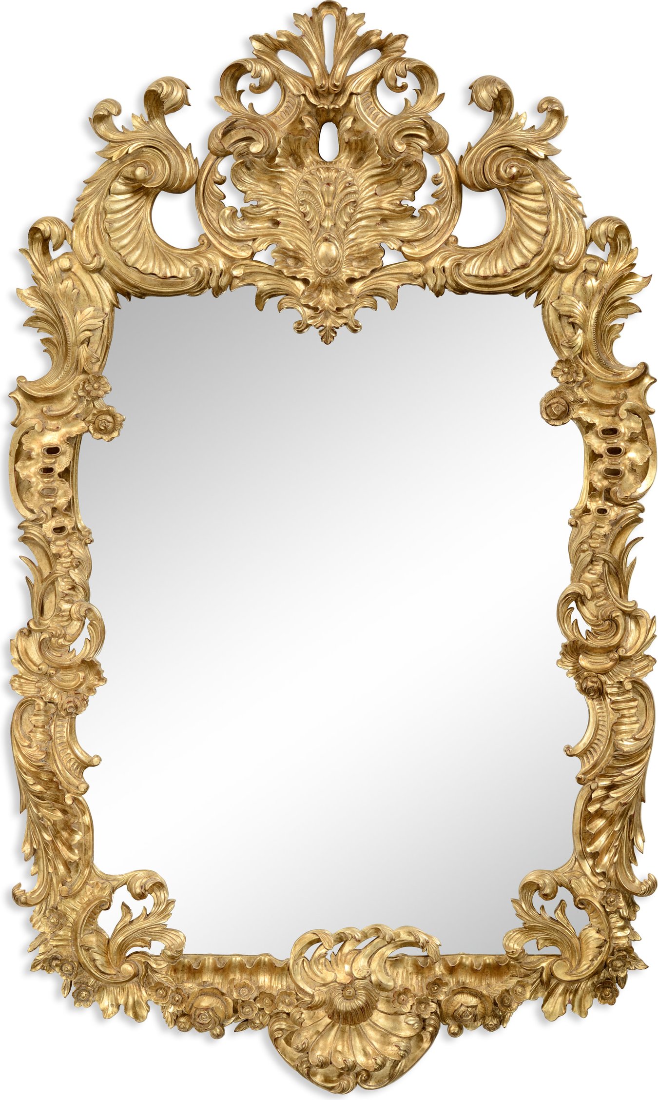 Rococo Mirrored Ceiling Medallion | Shelly Lighting