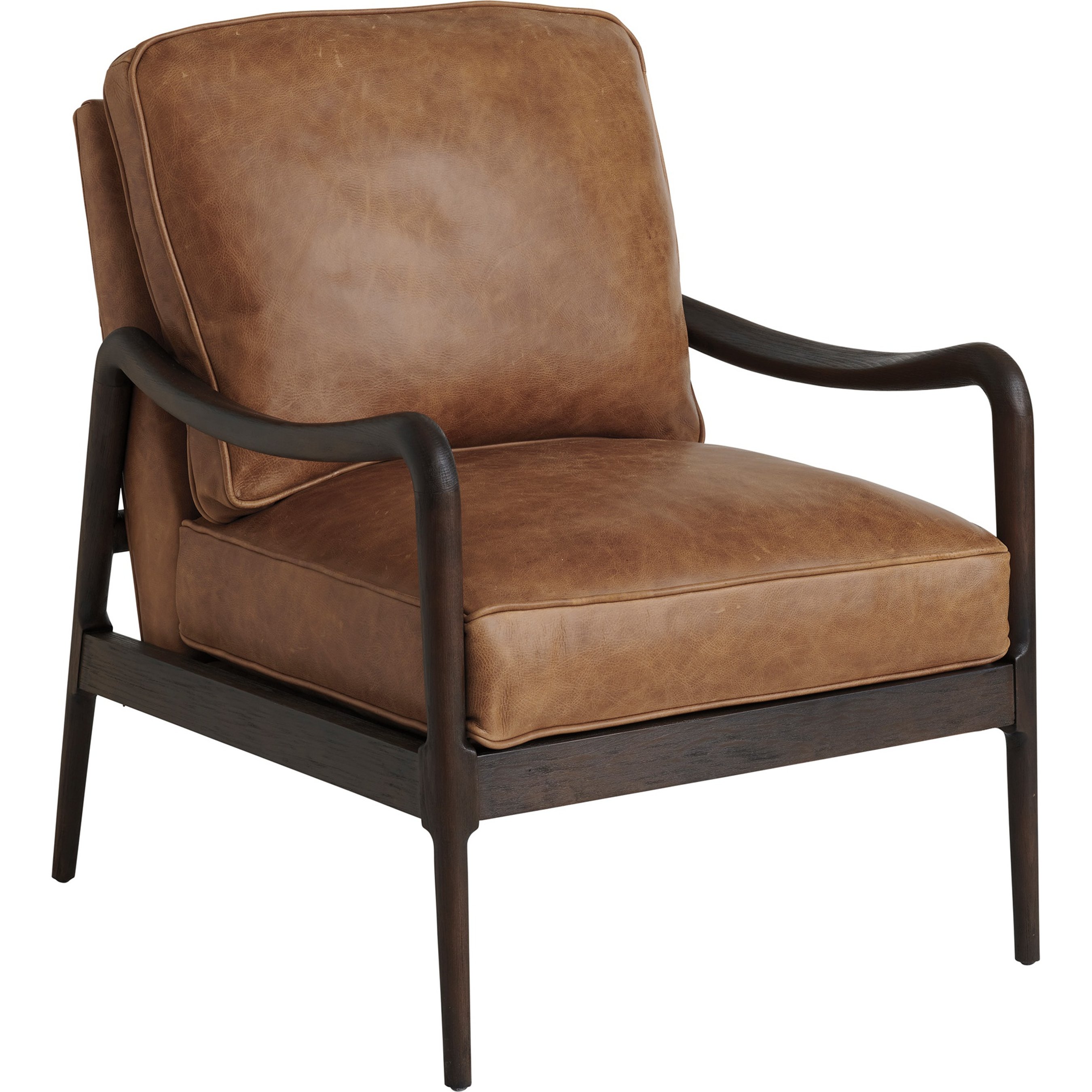 Barclay Butera Leblanc Leather Chair | Layla Grayce