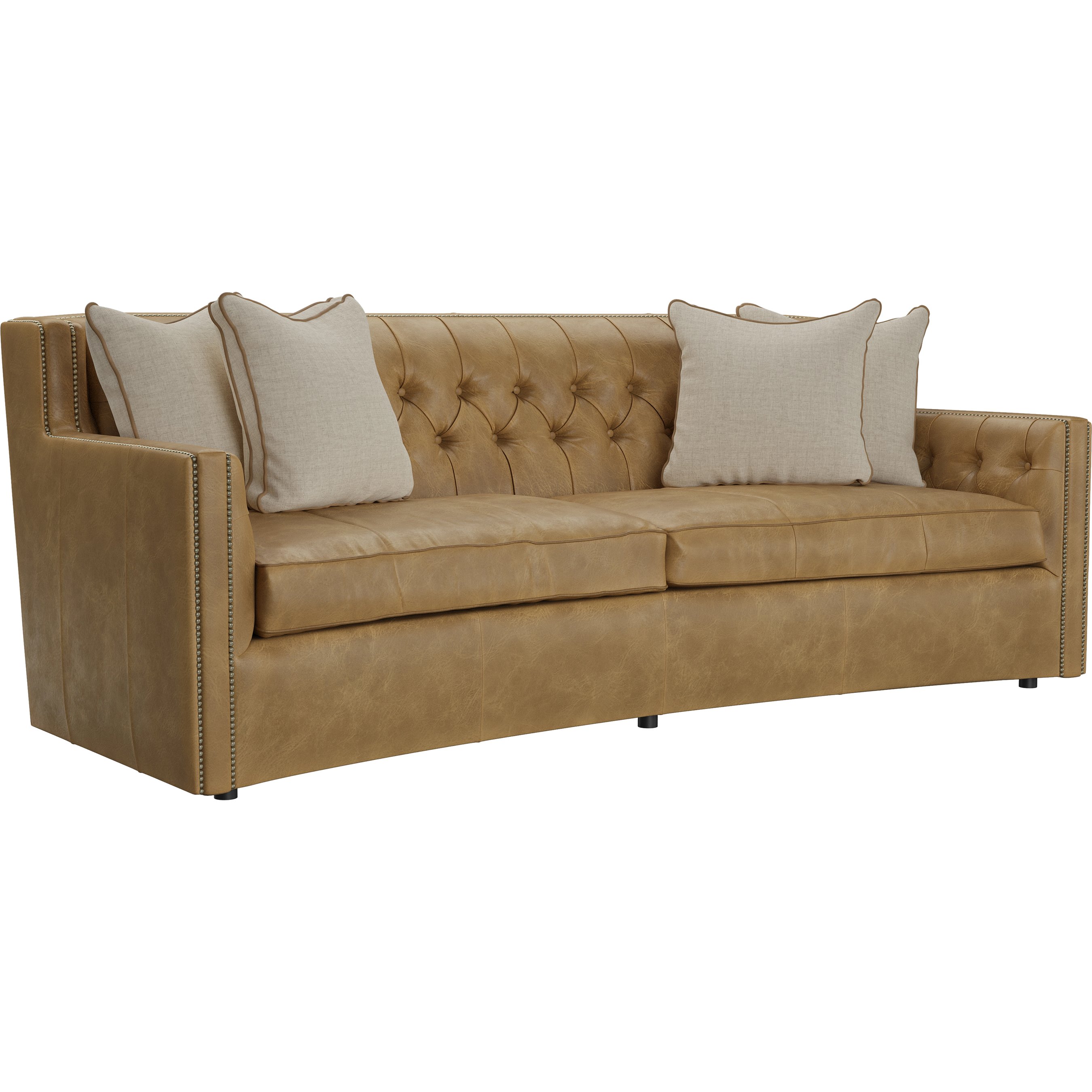 Bernhardt Candace Leather Sofa | Layla Grayce