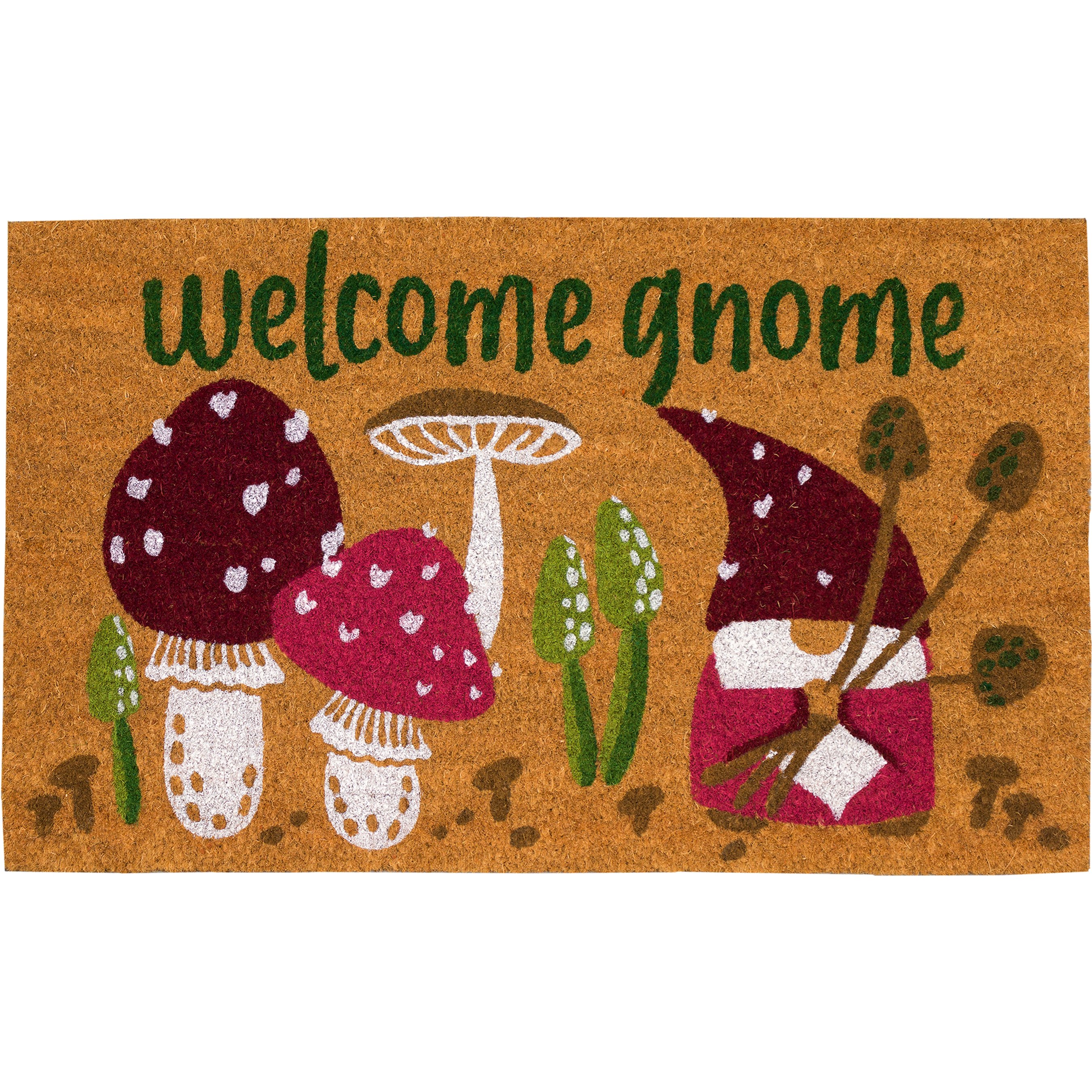 Trans Ocean by Liora Manne Natura Welcome Gnome Rug | PlushRugs