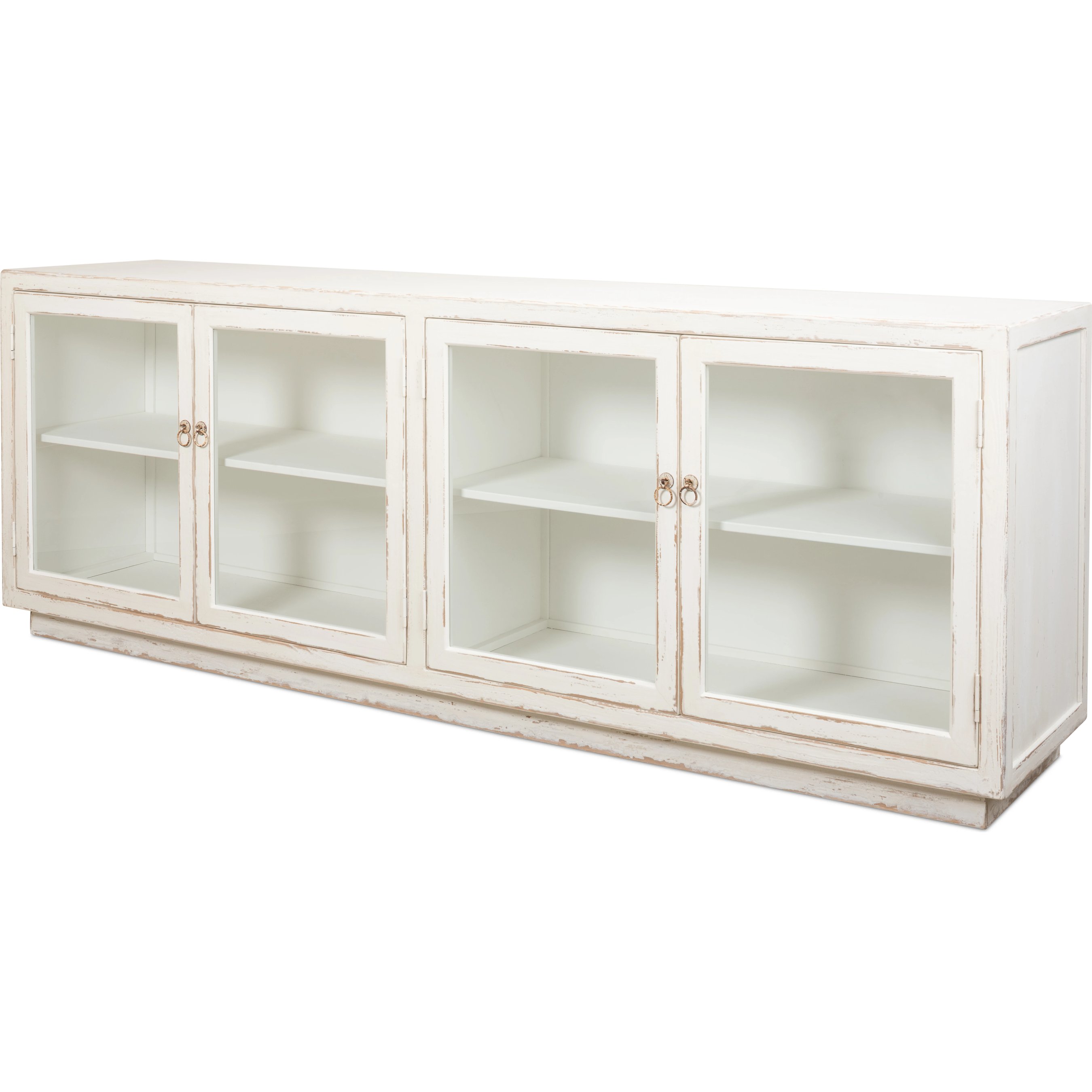 Sarreid Ltd. Connor Glass Front Sideboard | Layla Grayce