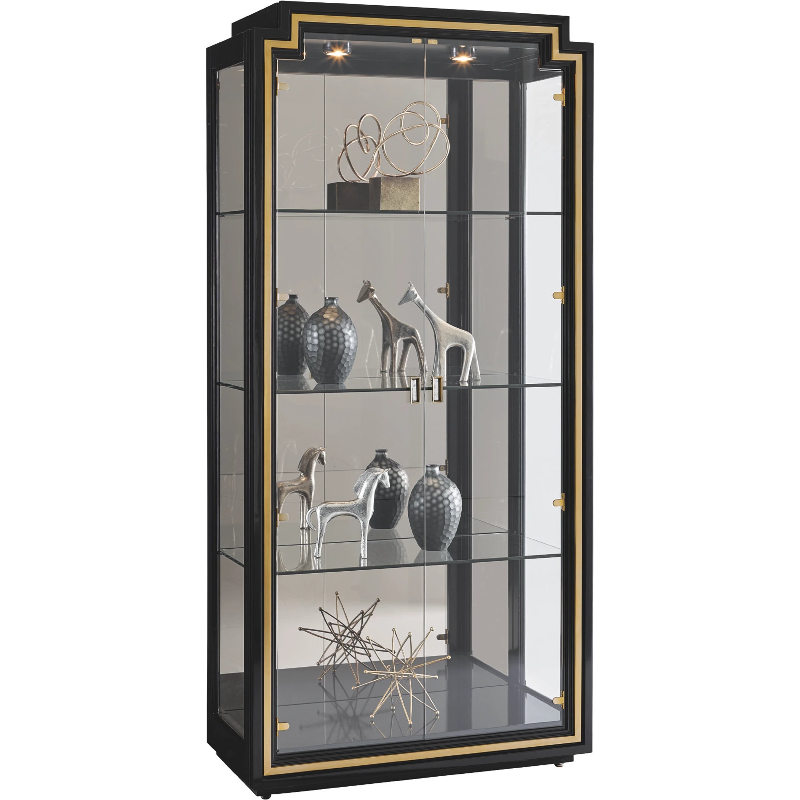 Maitland-Smith Lyric Display Cabinet | Layla Grayce