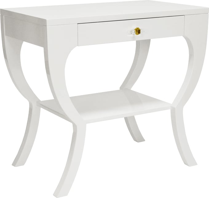 Worlds Away Sonya Curvy Side Table | Layla Grayce