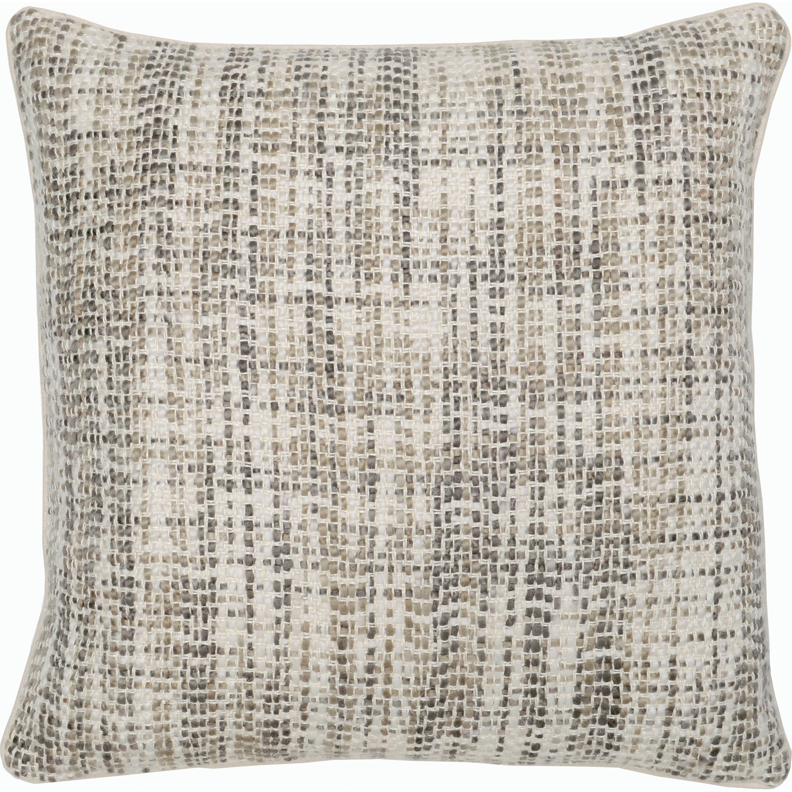 Villa by Classic Home Baxter Woven Throw Pillow, Natural | Layla Grayce