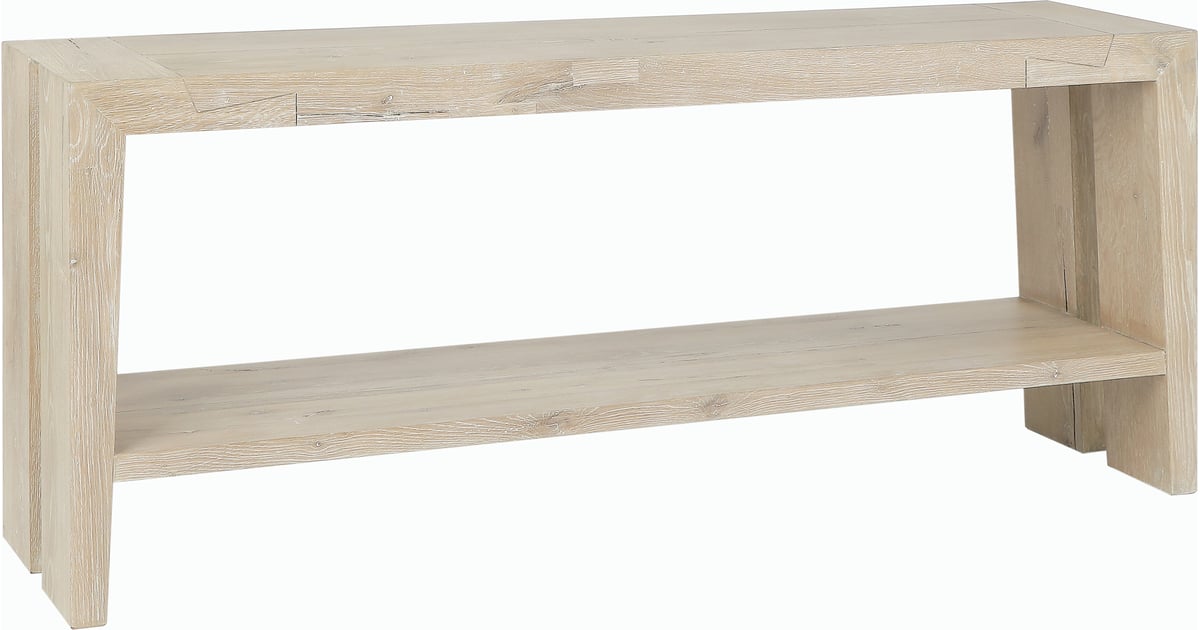 Classic Home Troy Console Table White | Layla Grayce