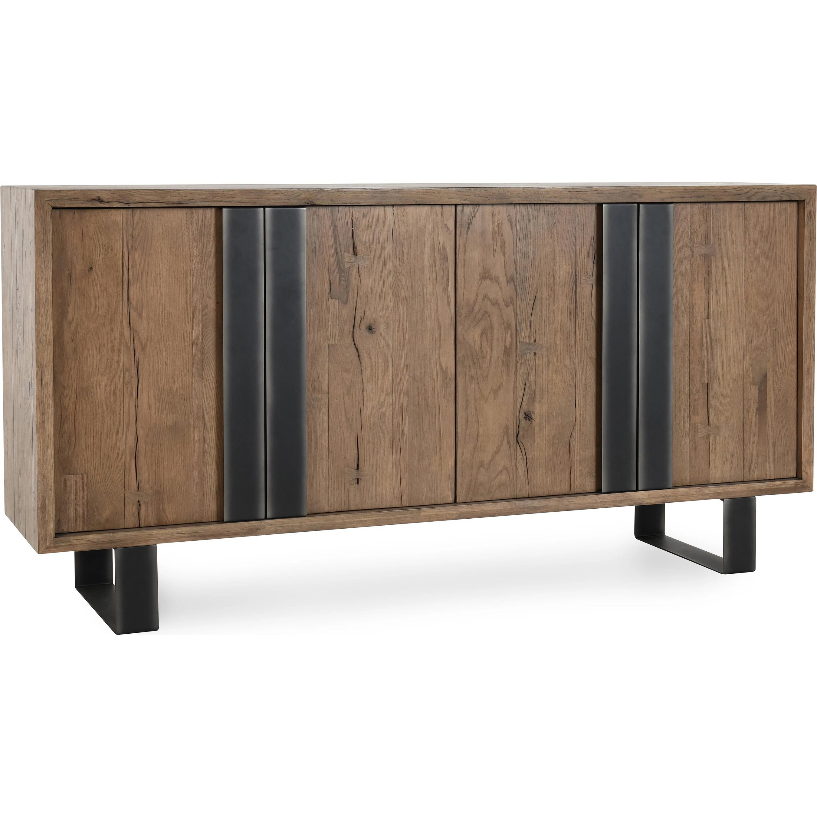 Classic Home Danica Reclaimed Oak 4-Door Buffet | Layla Grayce