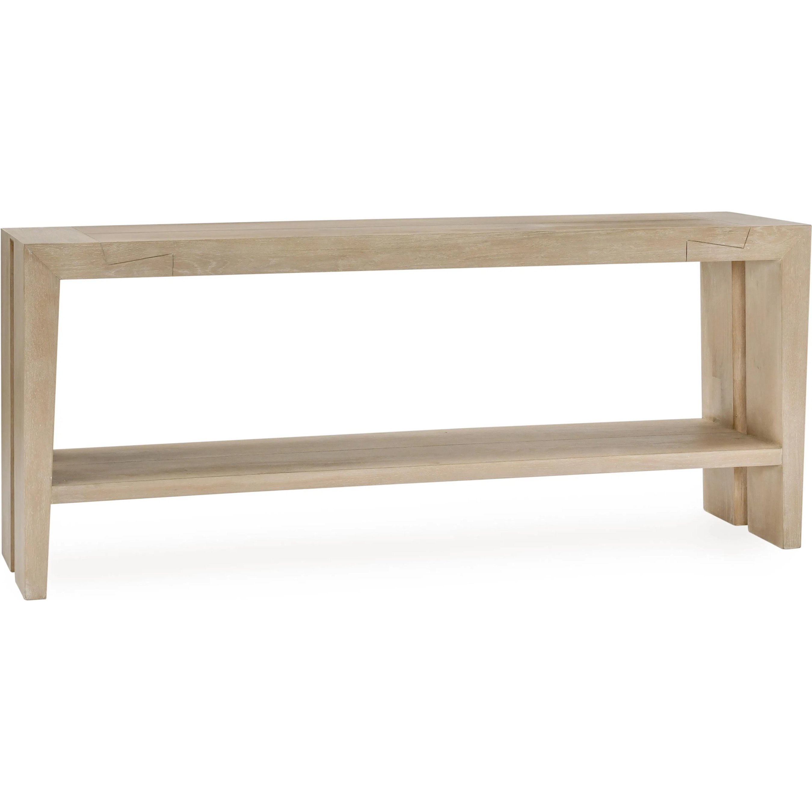 Classic Home Troy Console Table White | Layla Grayce