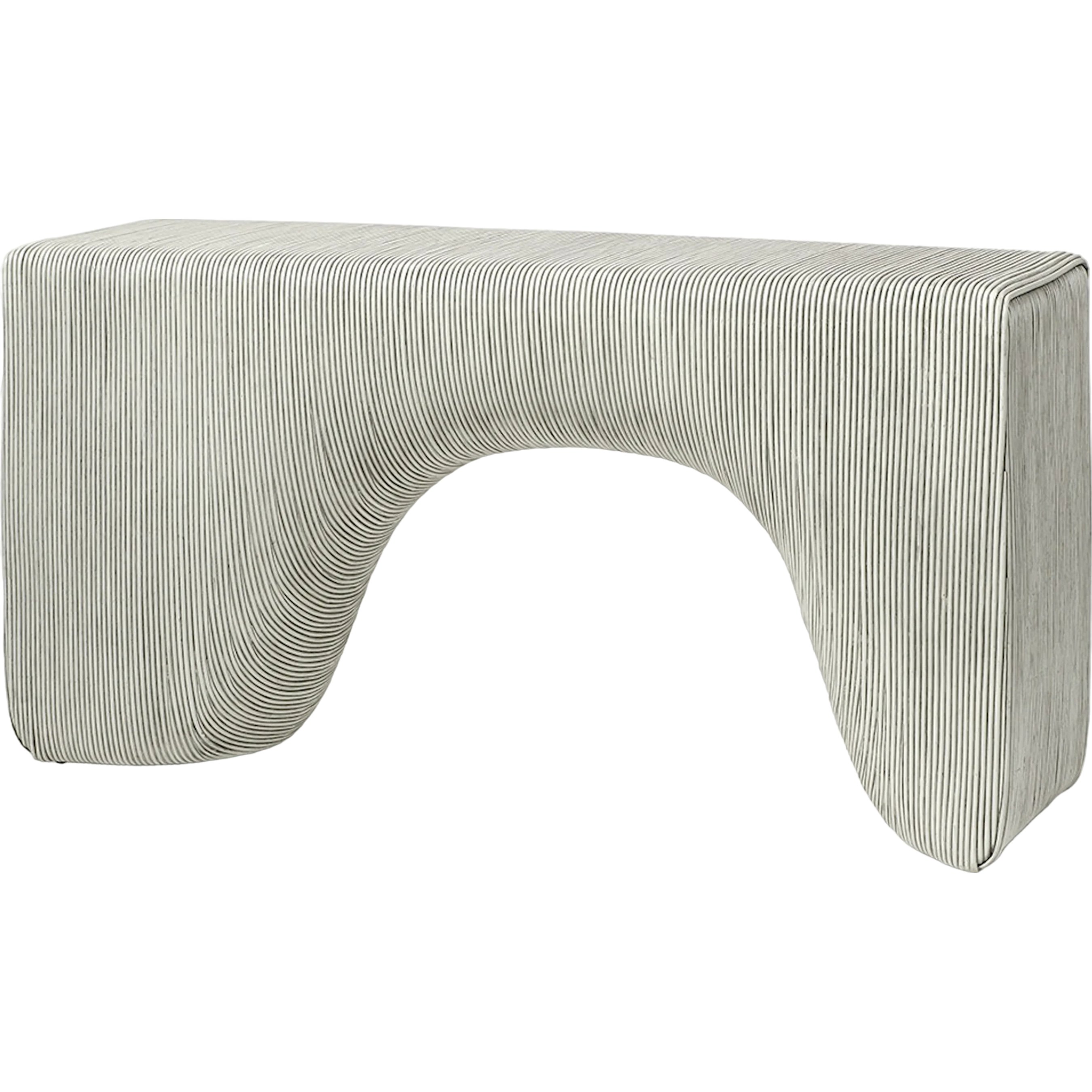 Palecek Cyprus Rattan Console Table | Layla Grayce