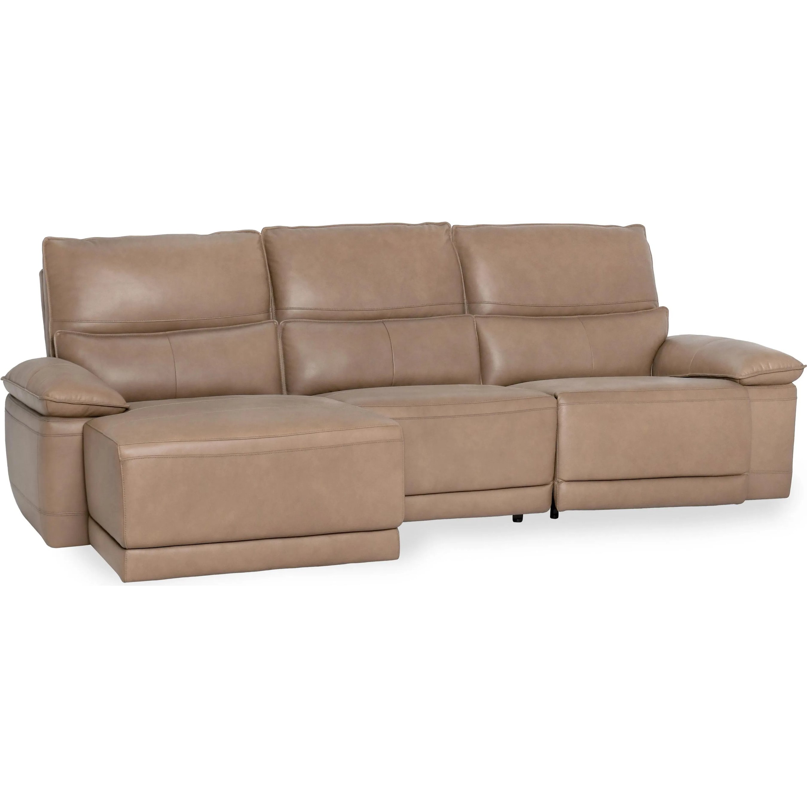 Classic Home Branford Leather Power Recliner Sectional Sofa | Layla Grayce