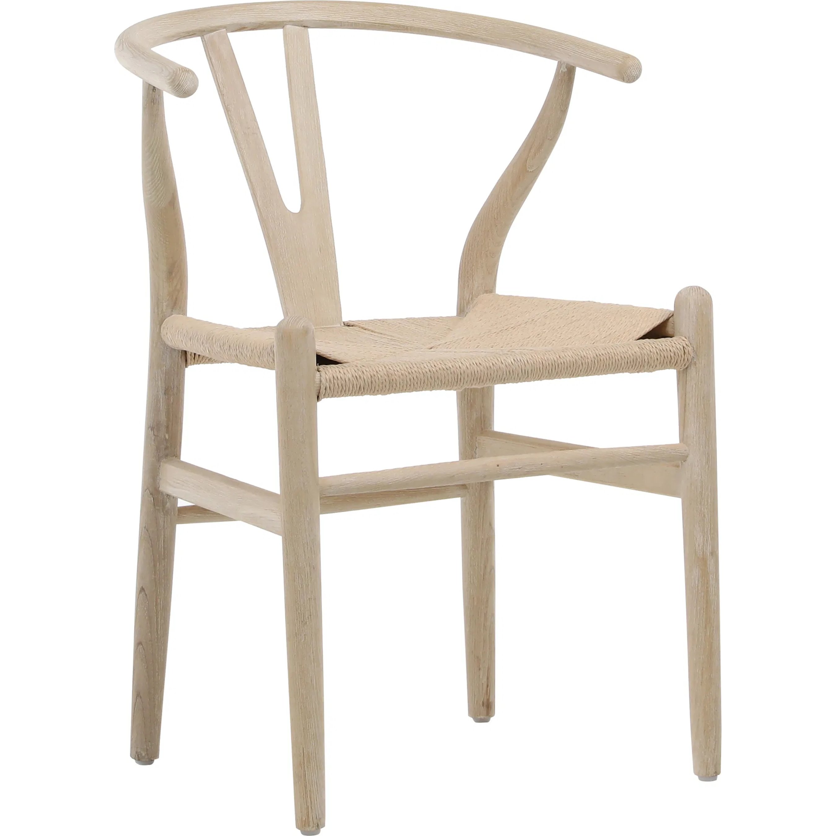 Melvina Back Natural Oak Chair with Woven Seat | Layla Grayce
