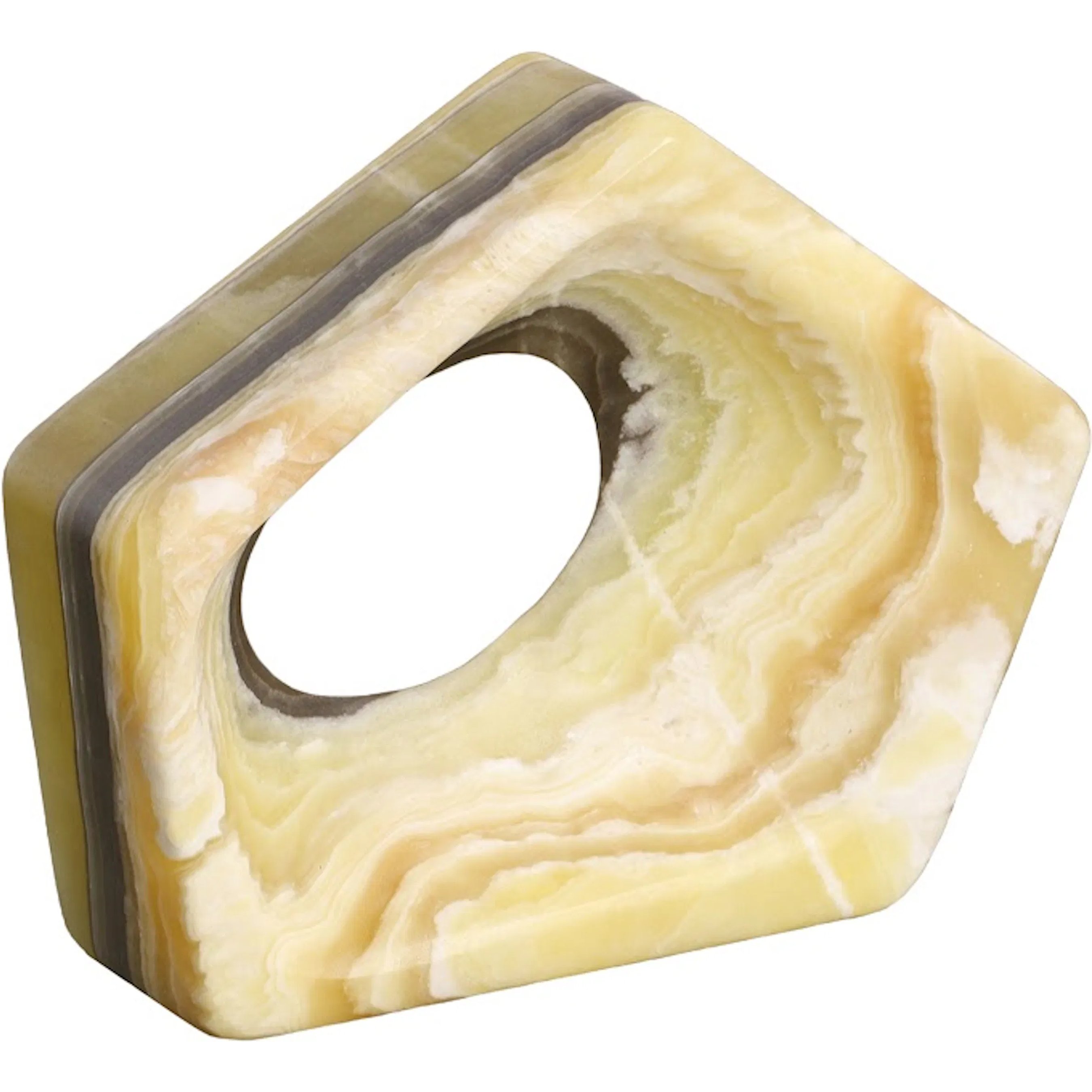 Phillips Collection Onyx Triangle Sculpture | Layla Grayce