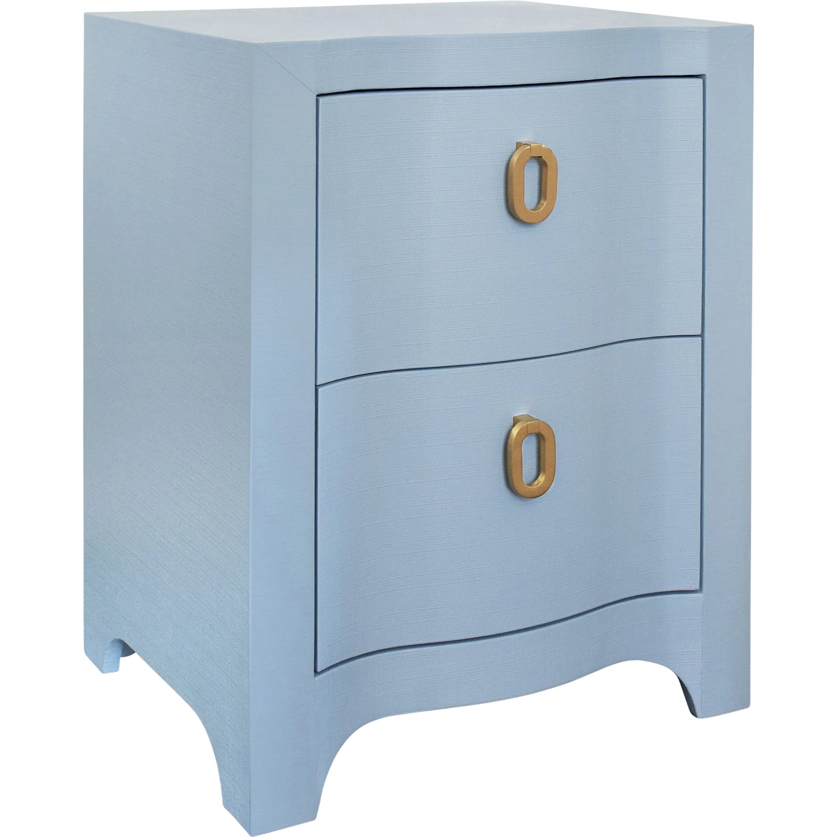 Worlds Away Helena Curved Front Side Table | Layla Grayce