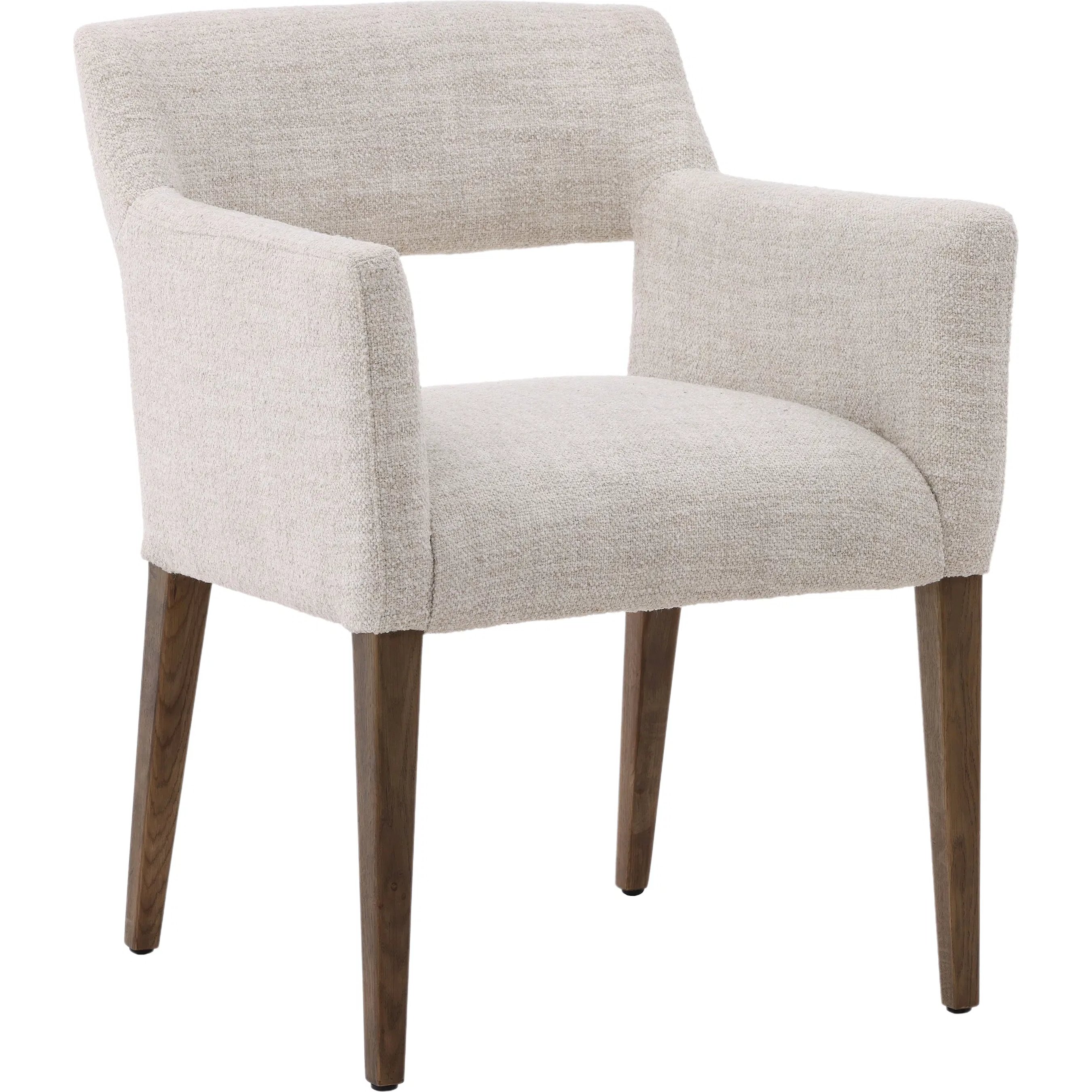 Chloe Upholstered Dining Arm Chair | Layla Grayce