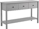 Kiowa 3-Drawer Scalloped Console Table | Layla Grayce