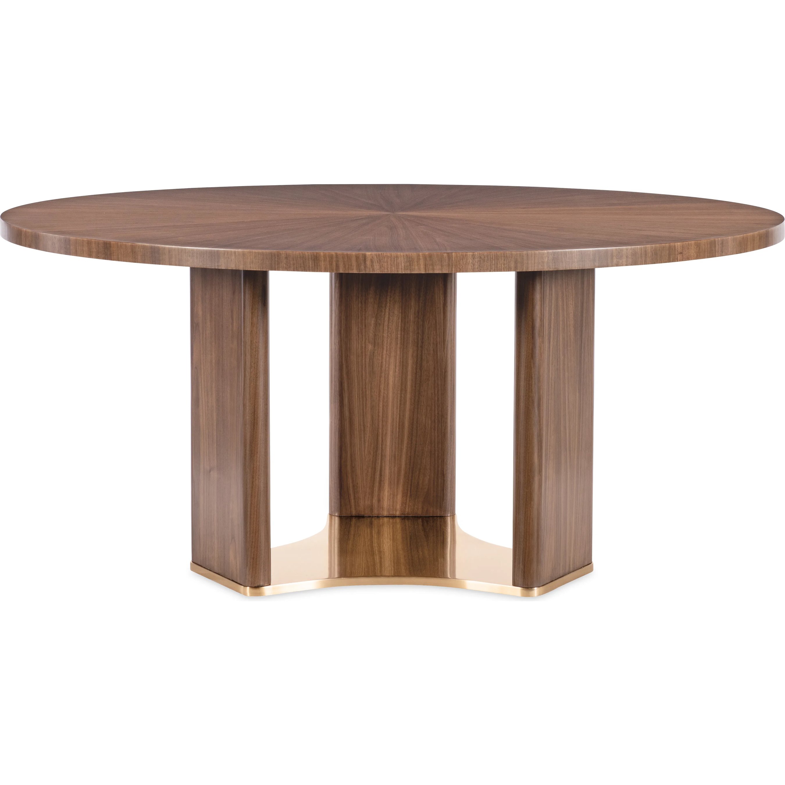 Hooker Furniture Eleana 3 Leg Round Dining Table | Layla Grayce