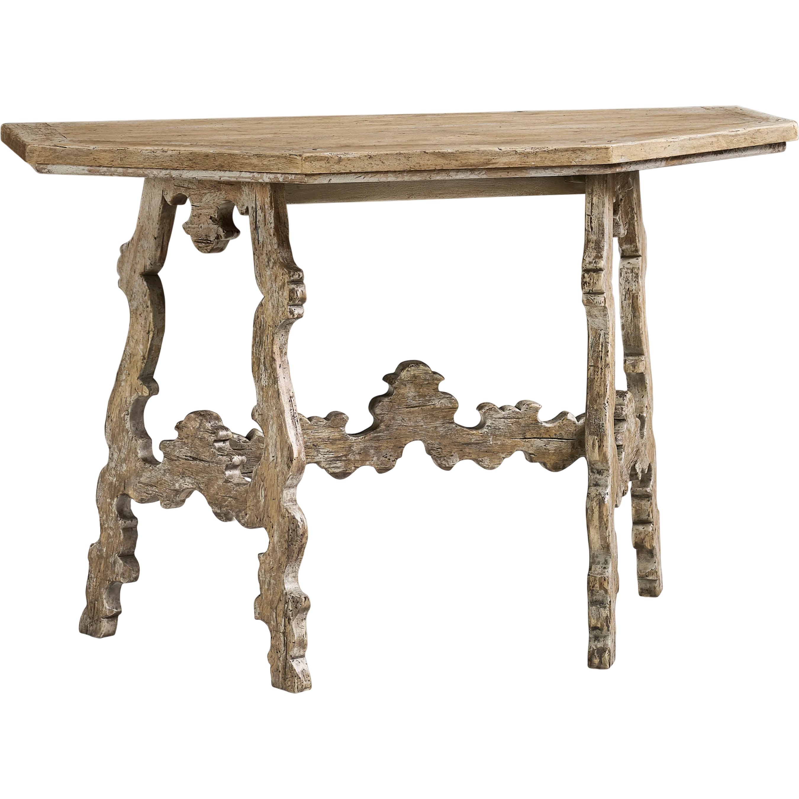 Jonathan Charles Caldera Curved Console Table | Layla Grayce