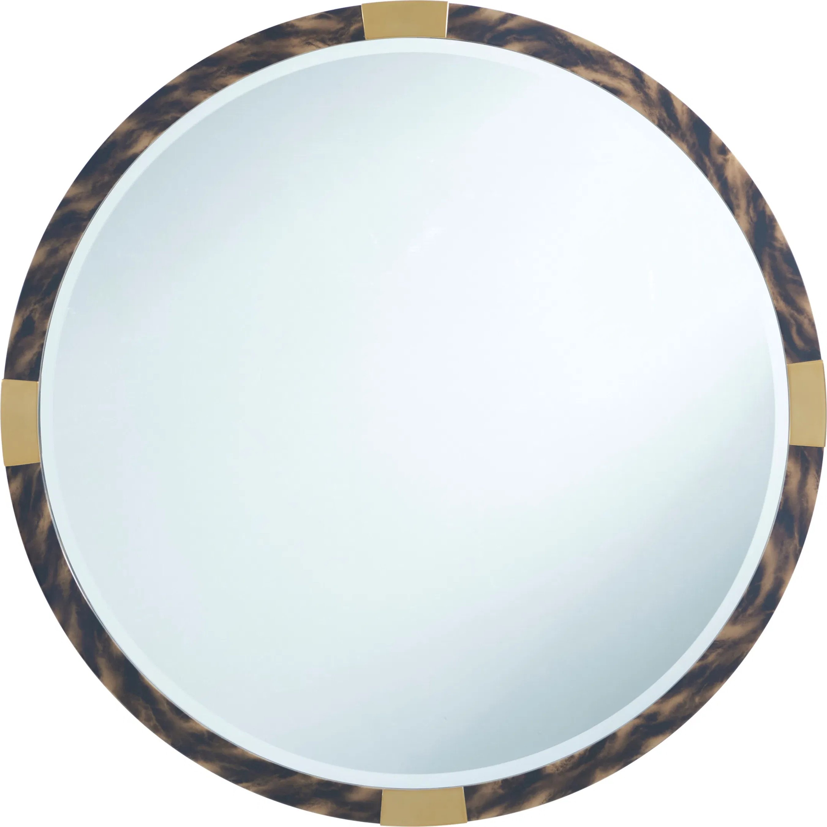 Theodore Alexander Arakan Round Mirror | Layla Grayce
