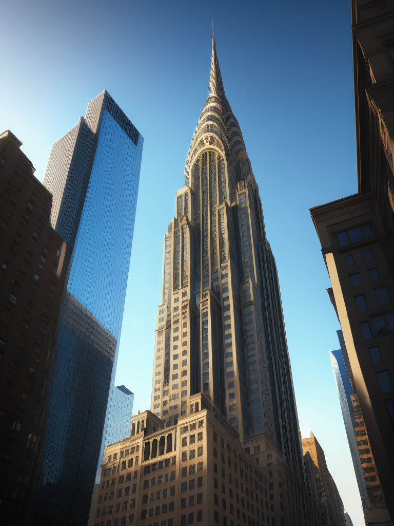 Lumenor AI Image Generation - chrysler building new york in the ...