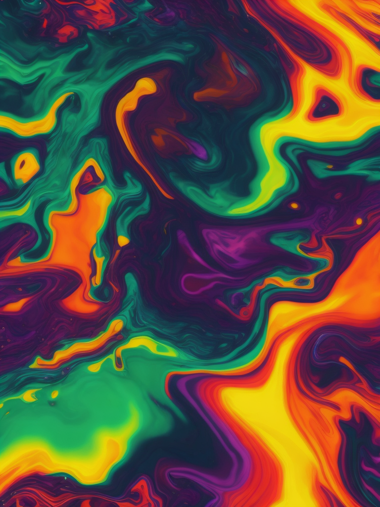 Premium Free ai Images | multicolored acid texture pattern background ...