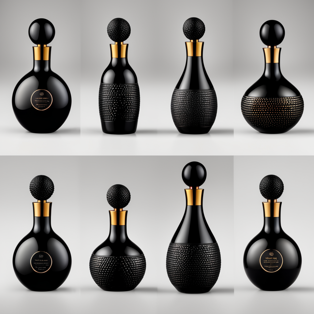 Premium Free ai Images | botellas minimalistas de perfume altas luxury ...