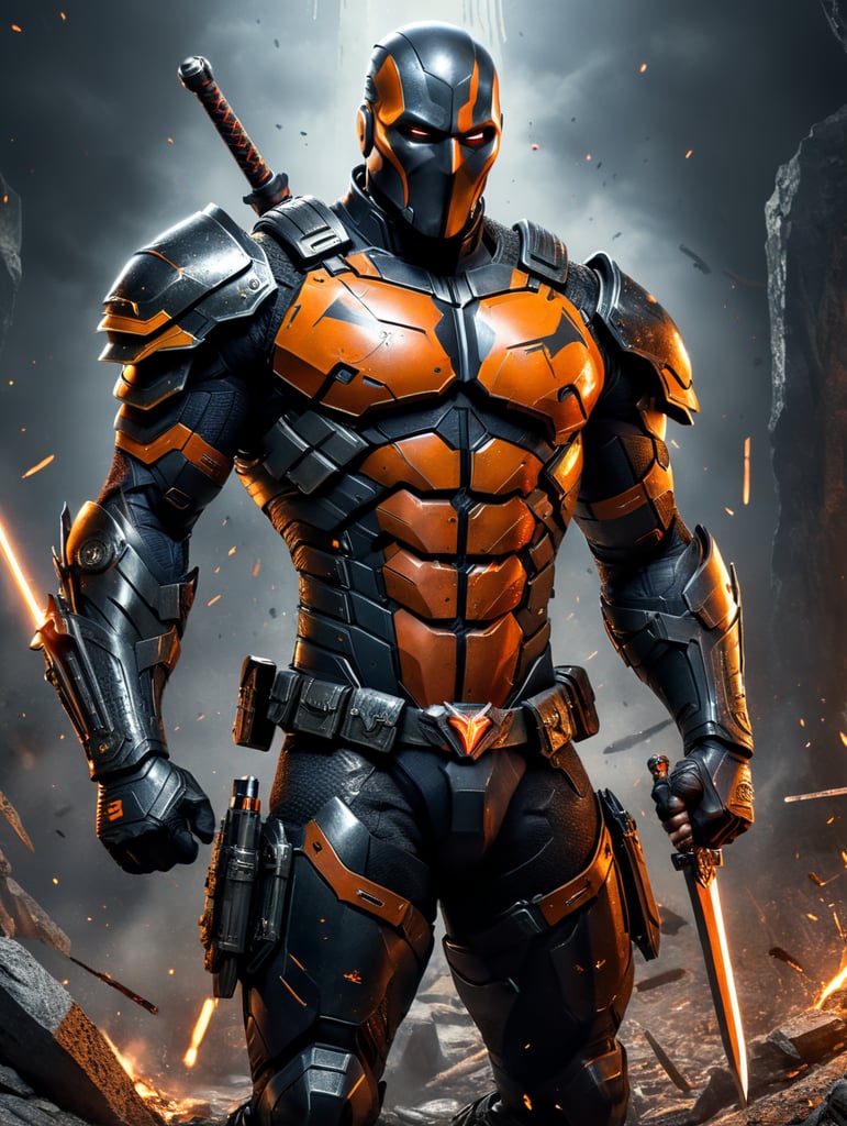 Deathstroke Sword Injustice