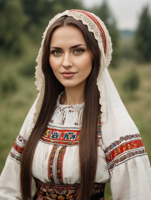 Premium Free ai Images | genereaza fotografie cu model traditional ...