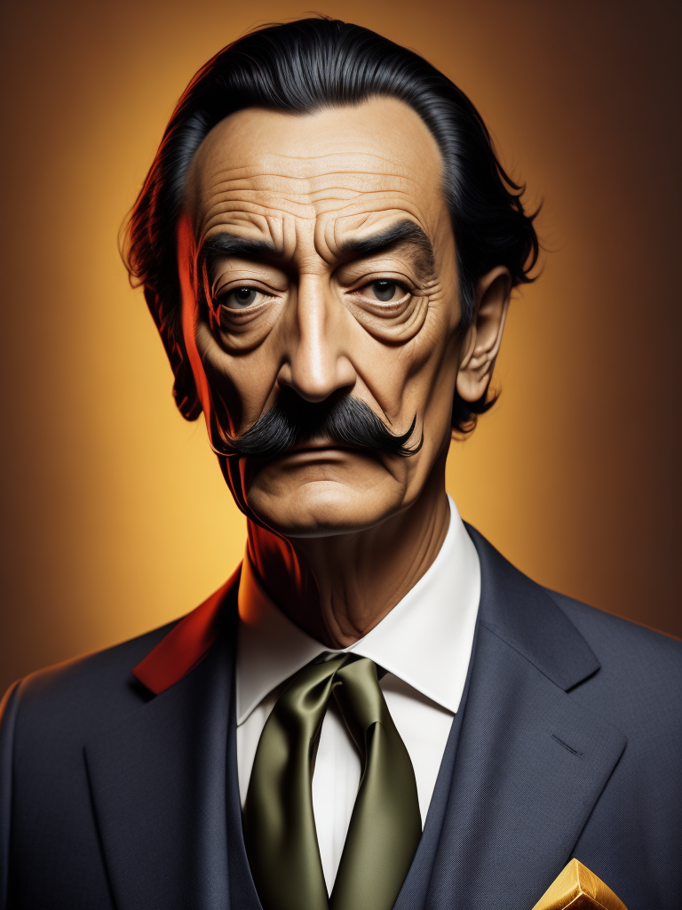 Lumenor AI Image Generation - portrait of salvador dali along with ...