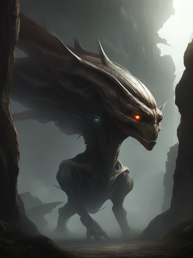 Lumenor AI Image Generation - fantasy alien concept art